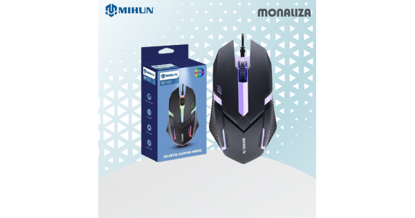 Mihun M103 Siyah Kablolu Oyuncu Faresi