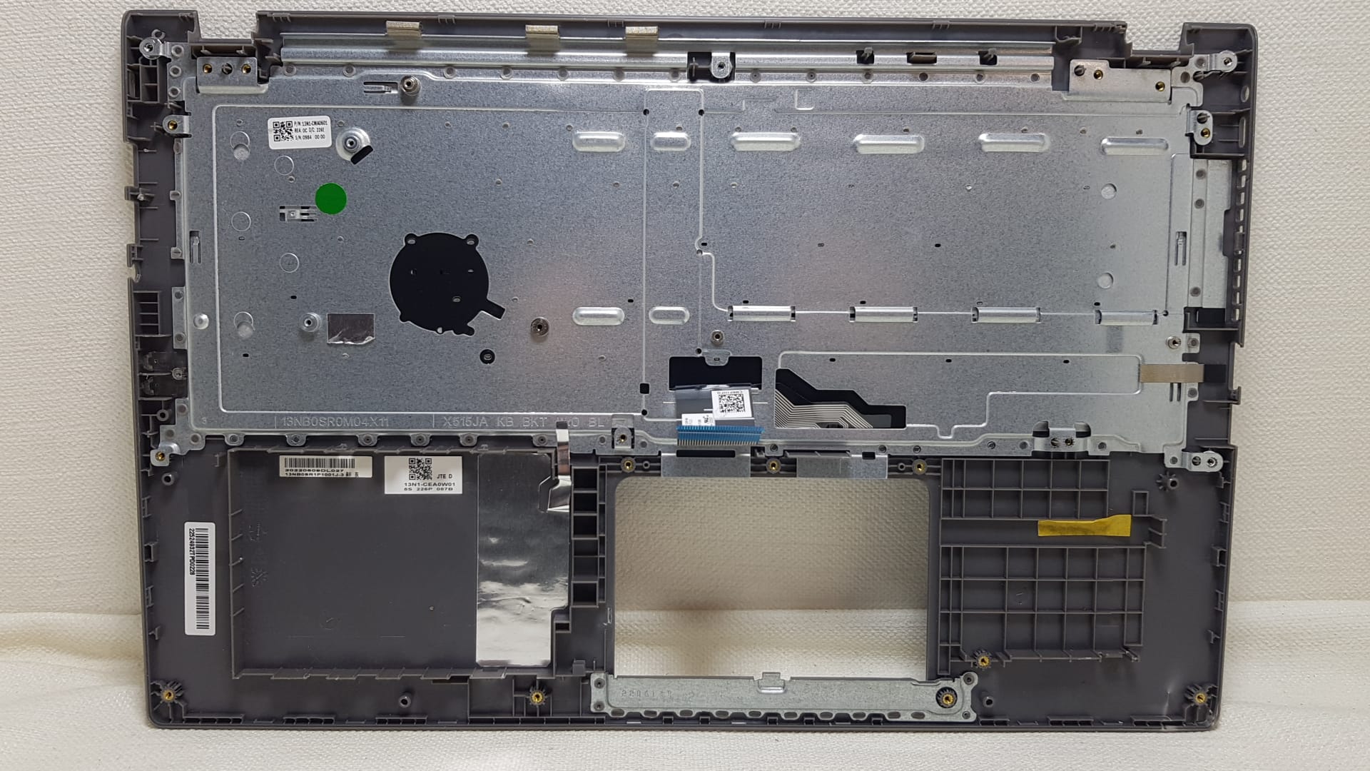 Asus X515 Üst Kasa Klavye (Gri) (Işıklı)