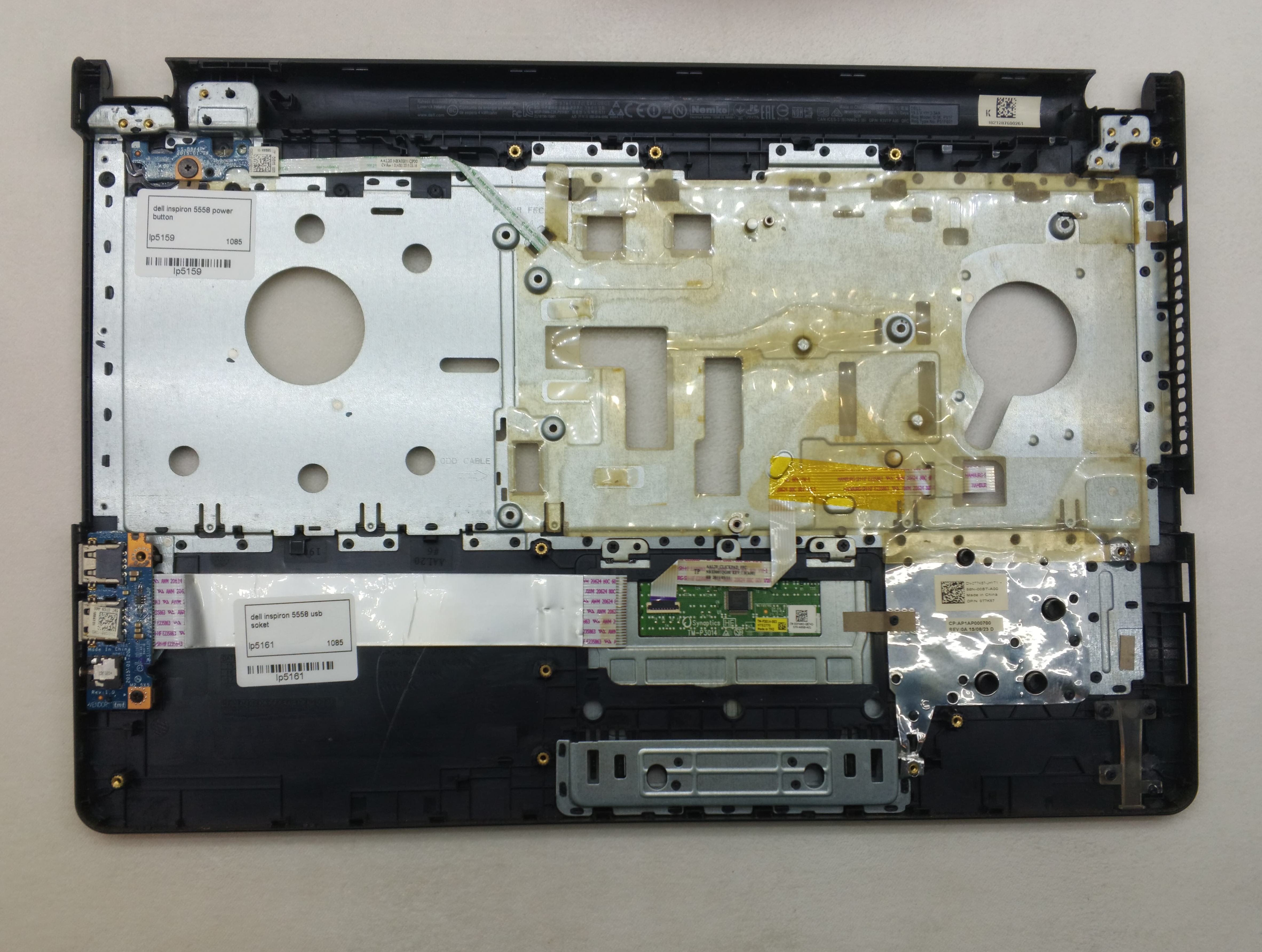 Dell İnspiron 5558 Üst Kasa Touchpad