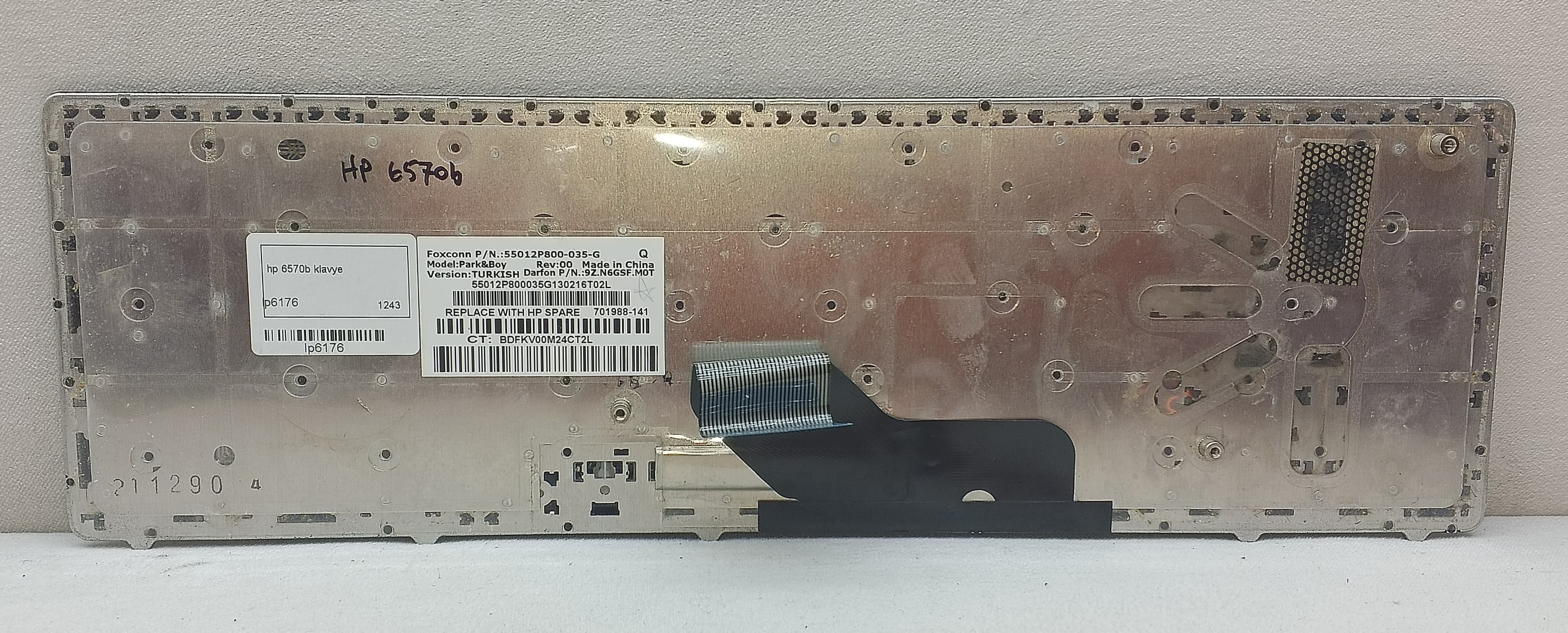 HP 6570B Klavye