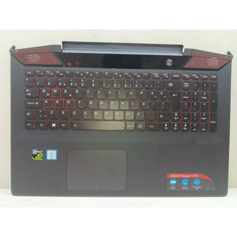 Lenovo İdeapad Y700-15ACZ Üst Kasa Klavye Touchpad