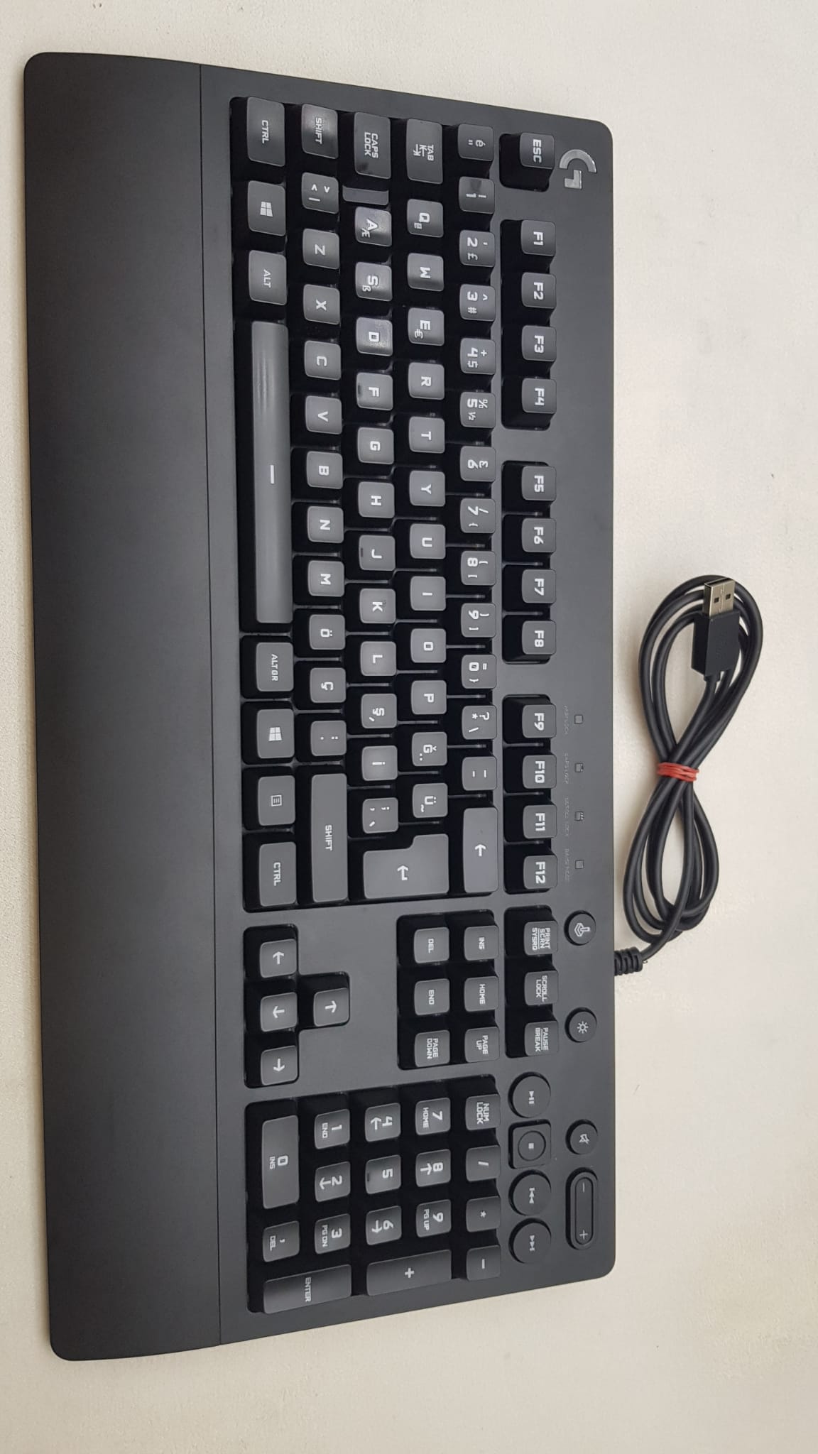 Logitech G213 Prodigy Kablolu Oyuncu Klavyesi