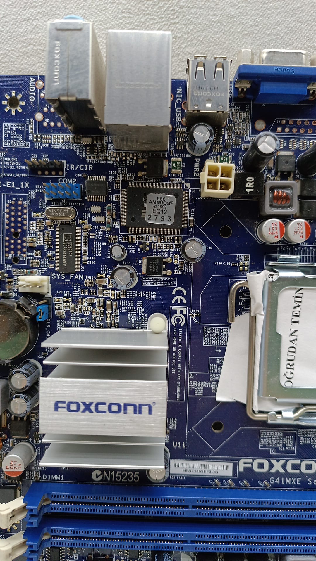 foxconn g41mxe anakart